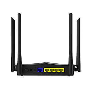 WiFi 6 Router- AX1500 Dual Band AX WiFi Router, Next-Gen WiFi 802.11ax, Supporting MU-MIMO, Mesh and OFDMA, 1xWAN Port/4xGigabit LAN Ports, WPA3, WPS Ideal for Online Gaming/4K UHD Streaming
