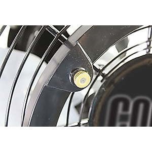 Ventamatic CDMP 1420BLU 14" Premium Misting Fan, 20 Gal Cooler, Blue/Black