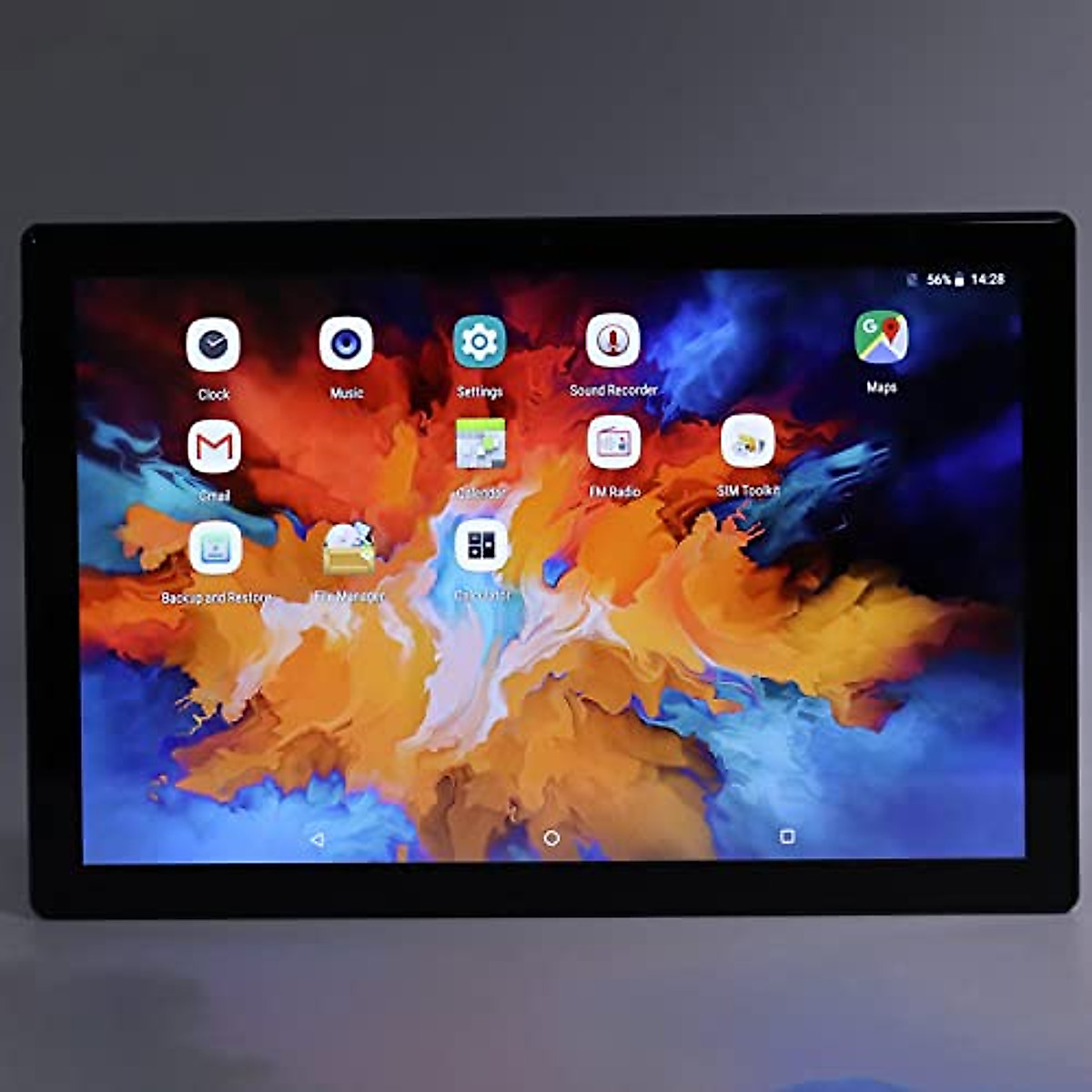 HEEPDD Office Tablet, FHD Display 100-240V HD Tablet Octacore CPU 5G WiFi (Blue)