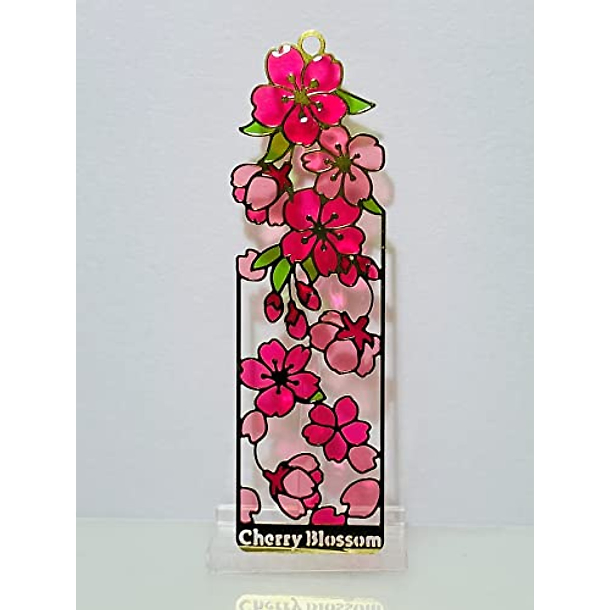 Stained-Glass Style Bookmark [SD] ( Cherry Blossom )
