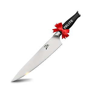 Zelite Infinity 10 Inch Chef Knife - German High Carbon Stainless Steel Chef's Knife for Kitchen; Razor Sharp Cutting Knife with Ergonomic Handle - Comes in Luxurious Gift Box