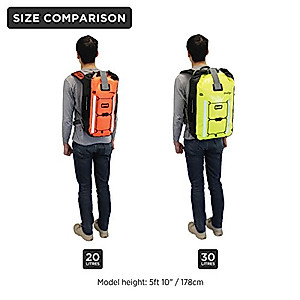 OverBoard Waterproof Pro-Vis Backpack, Orange, 30-Liter