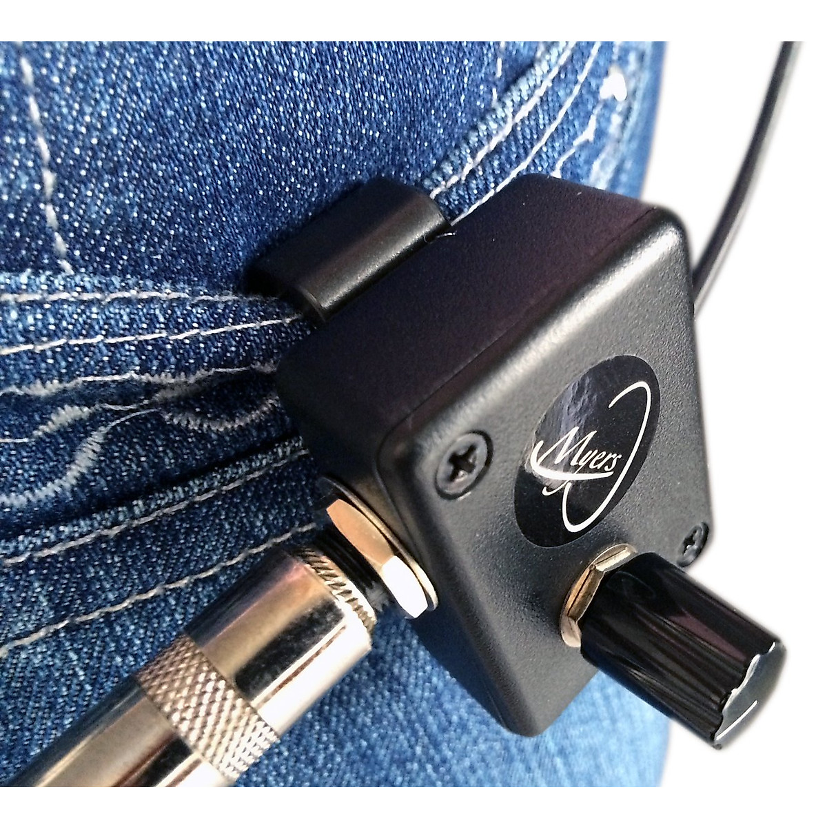 The Feather Mandolin Pickup with Flexible Micro-Gooseneck by Myers Pickups