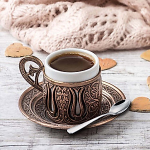 DJ-WARE Espresso Spoons Mini Demitasse Stainless Steel Coffee Spoon for 2-7 Oz Mugs, Set of 12, 4.7 Inch