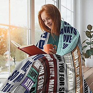 Oreslen Fathers Day Blanket Gift,Gifts for Dad, Dad Birthday Gift, to My Dad Blanket, Dad Birthday Gift from Daughter, Best Dad Gift Ideas Throw Blanket 60"x50"