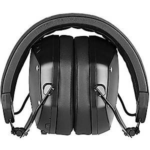 V-MODA M-200 ANC Noise Cancelling Wireless Bluetooth Over-Ear Headphones with Mic for Phone-Call, Matte Black
