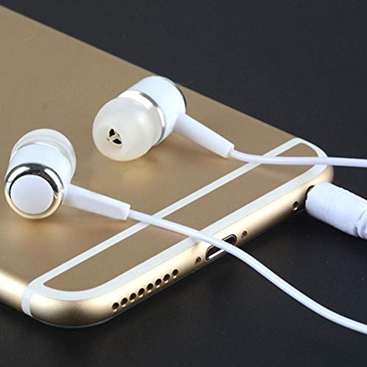 Hai Lan Universal in-Ear Stereo Earphone Earbuds Earphones Wired Stereo in-Ear Headphones Bass Earbuds