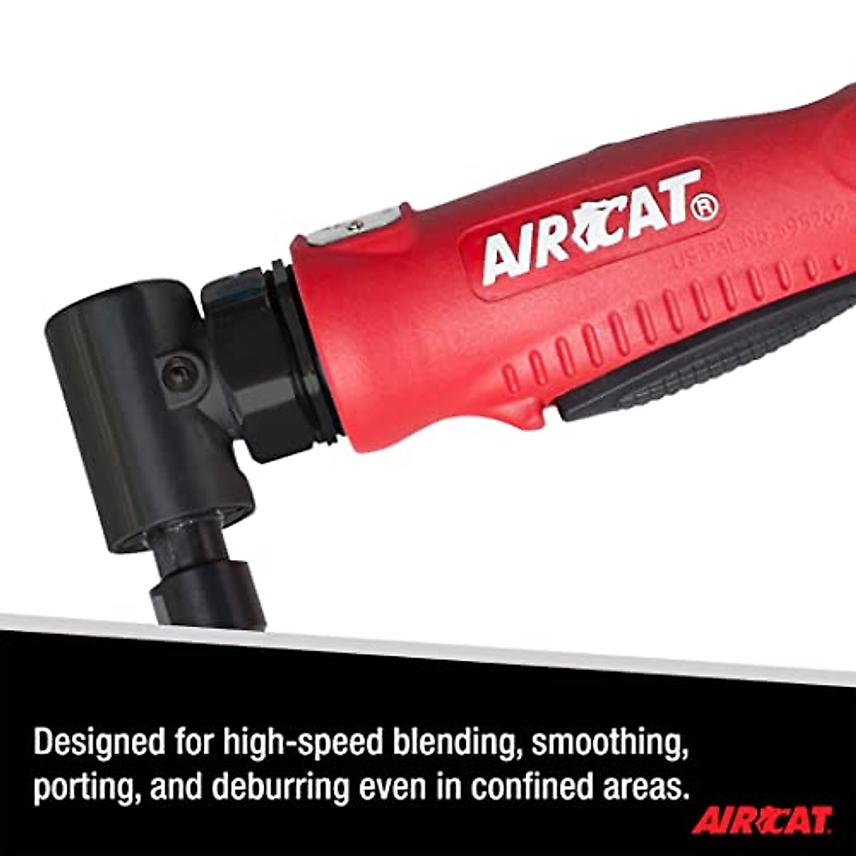 AIRCAT Pneumatic Tools 6255 Composite Right Angle Die Grinder 20,000 RPM