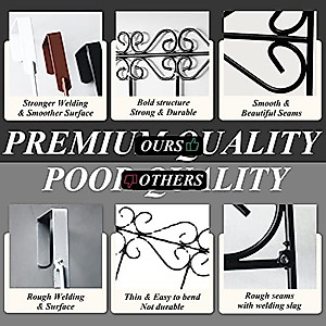 Youdepot Over The Door Hook,Over Door Towel Rack,Over Door Coat Rack,Door Hanger Hook， Behind Back of Bathroom, Towel Hanger 5 Hooks （Black ）