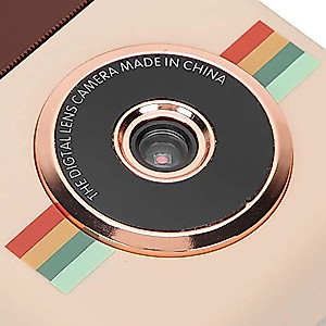 Jeanoko Children Digital Camera, HD Take Pictures 12MP High Definition Children Print Camera Mini Picture Rich Layered for Children Toy