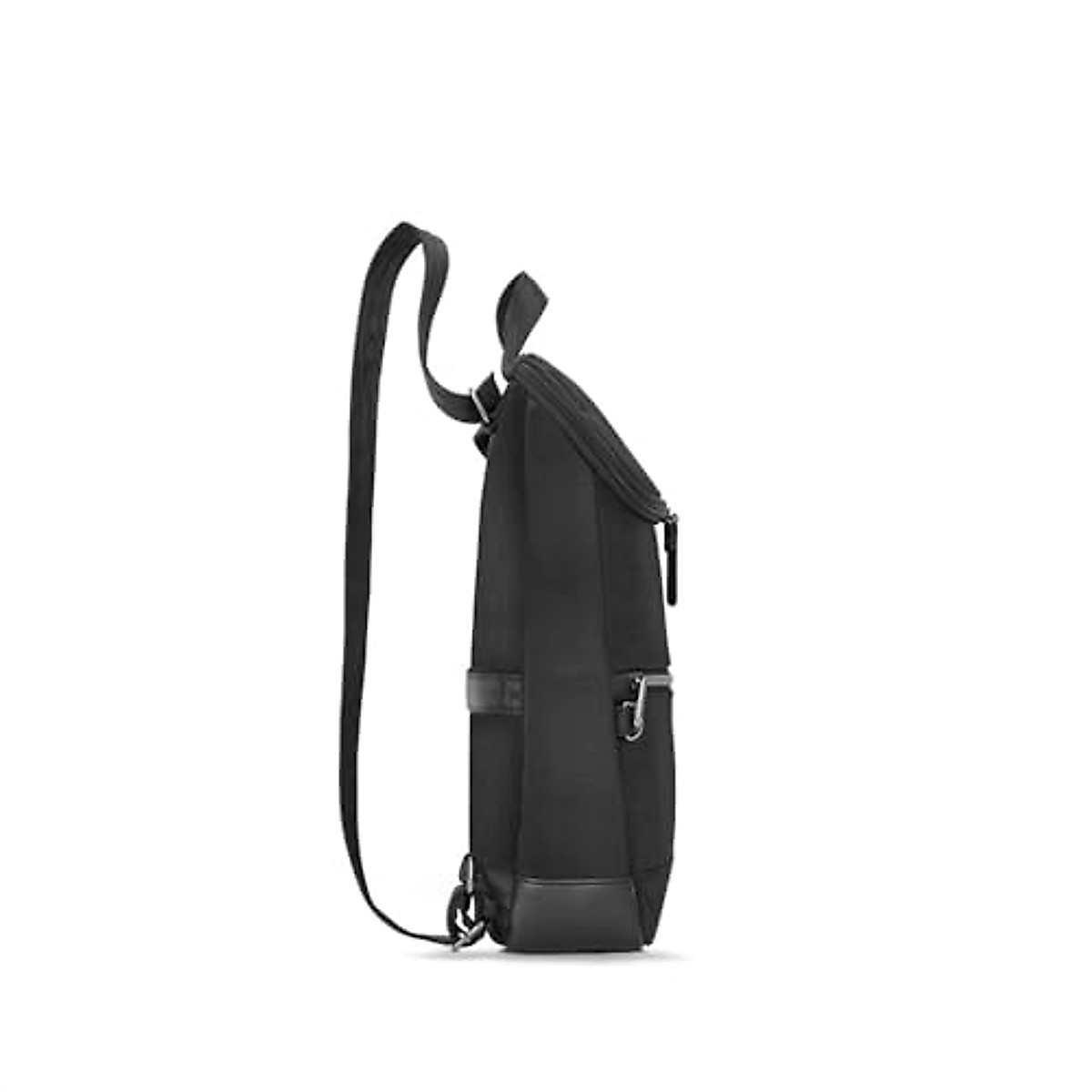 Solo New York Stealth Hybrid Backpack, Black - with Anti-Theft Features (Cut-Proof, Armored Zippers, & RFID Data Protection)