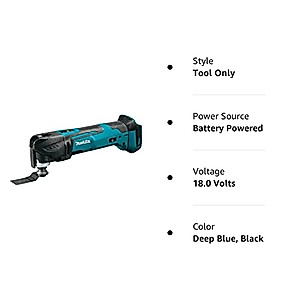 Makita Xmt03Z 18V Lxt Lithium-Ion Cordless Multi-Tool, Tool Only (Renewed)