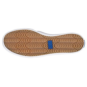 Keds womens Double Decker Perf Suede Slip on Sneaker, Cream, 7.5 US