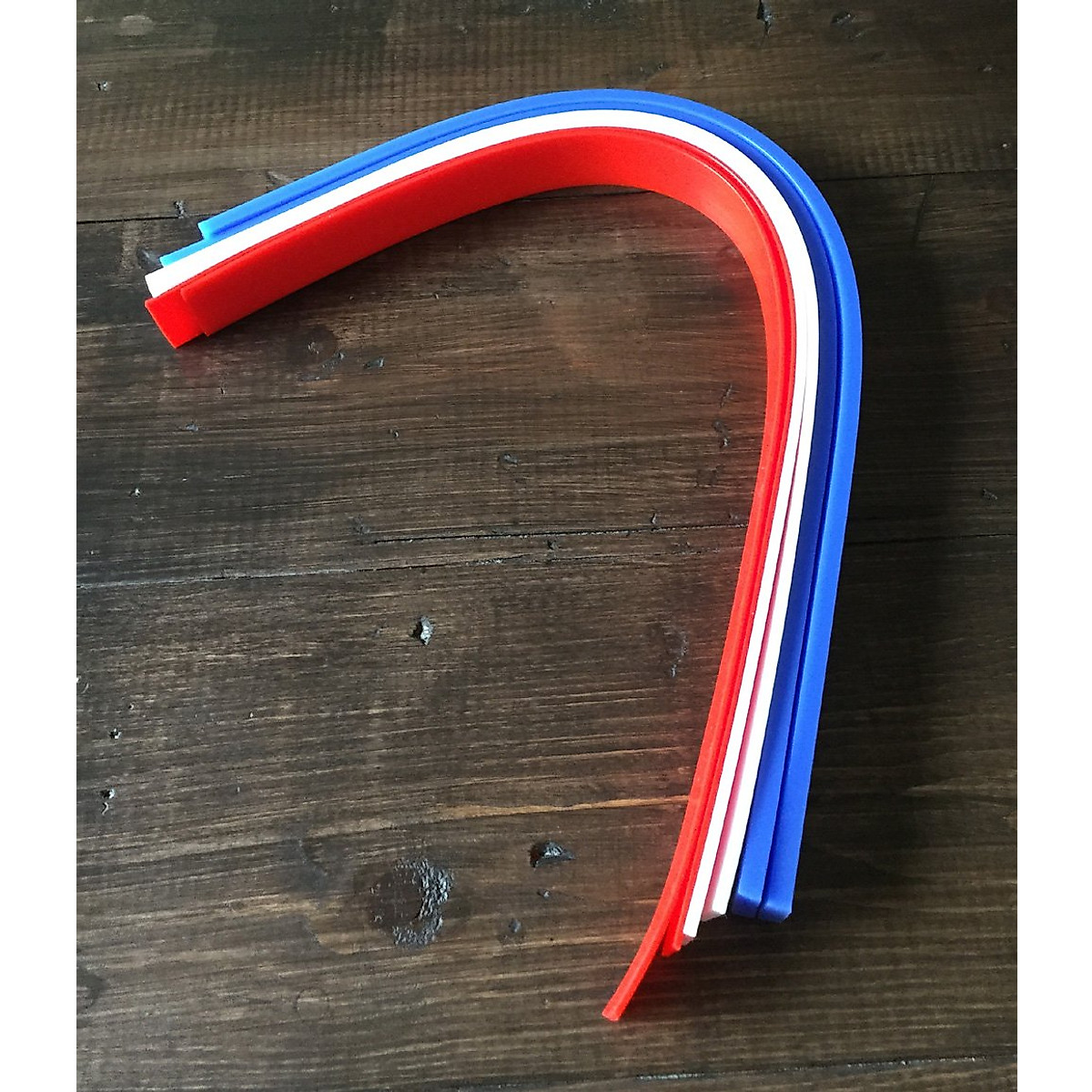 Set of 3-100% Silicone Measuring Dough Strips/Perfection Sticks/Rolling Pin Guides/Dough Guides/Pastry Ruler, Length 18 inches/3 Sizes