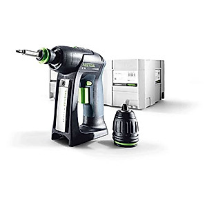 Festool 577619 Cordless Drill C 18 HPC 18V 4.0 Ah I-Set
