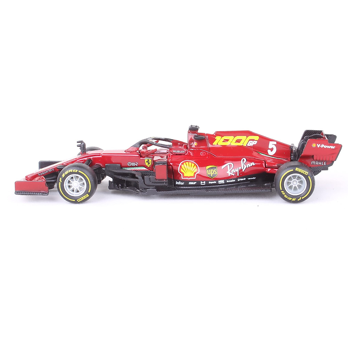 Bburago 1/43 2020 SF1000 F1#5 Sebastian Vettel Diecast Model Car 36823
