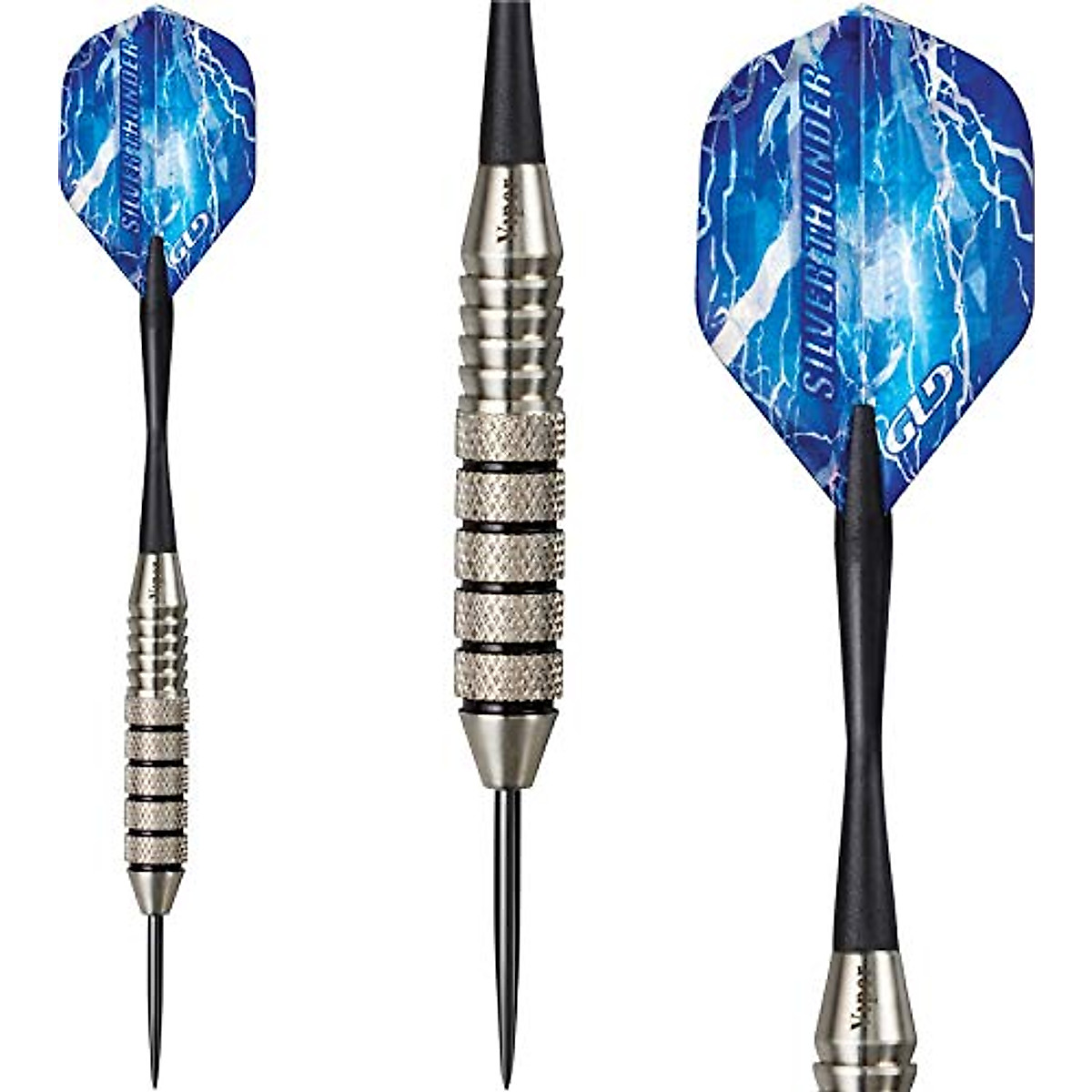 Viper by GLD Products unisex adult 25 Grams darts, Black, grams US