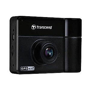 Transcend DrivePro 550 Dual Lens Dash Camera Dashcam TS-DP550B-64G , Black