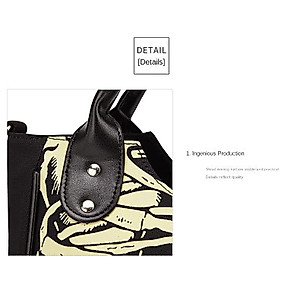 Goth Purse Grunge Skeleton Messenger Bag Y2K Backpack Gothic Punk Shoulder Satchels Alt School Handbag (Black)