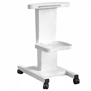 Beauty Salon Trolley Cart with Wheels,Mobile Salon Spa Rolling Cart Esthetician Machine Cart with Trays Hairdressing Storage Service Instrument Cart,Max Load 110lbs