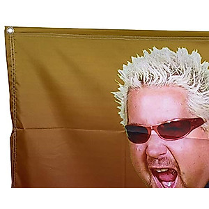HaoDe Guy Fieri Flavortown Flag 3X5FT Banner College Dorm Frat or Man Cave