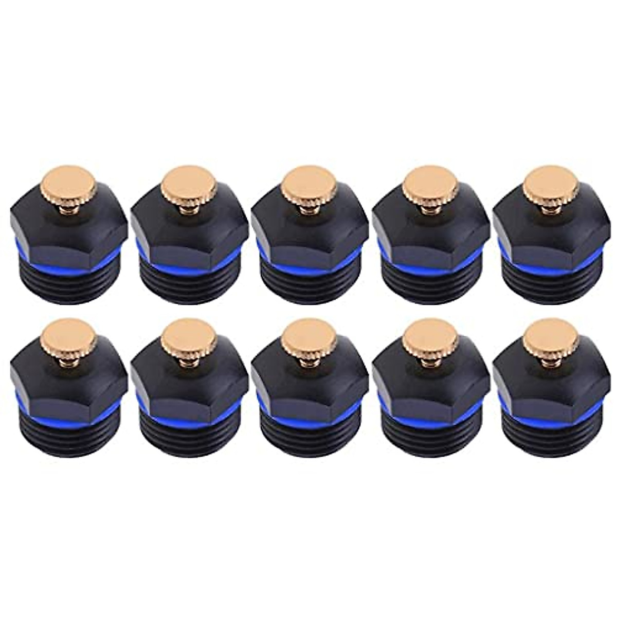 YFQHDD 10pcs/Set 1/2 inch DN15 Thread Garden Sprinklers Lawn Watering Sprinkler Head Garden Sprinklers