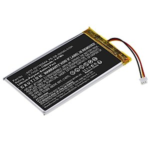 Synergy Digital Credit Card Reader Battery, Compatible with SumUp PS-GB-304583-010H Credit Card Reader, (Li-Pol, 3.7V, 1100mAh) Ultra High Capacity, Replacement for SumUp A037-001180SAA Battery