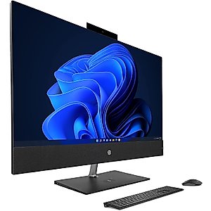 HP Pavilion 27 Touch Desktop 4TB SSD 32GB RAM Extreme (Intel Core i9-12900K Processor with Turbo Boost to 5.20GHz, 32 GB RAM, 4 TB SSD, 27-inch FullHD Touchscreen, Win 11) PC Computer All-in-One
