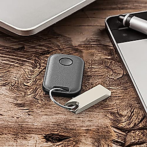 Item Locator, Works with Apple Find My App, Keys Finder, Lightweight Bluetooth Tracker for USB Flash Drives, Bags, Belongings and Bicycles (Only for iOS)