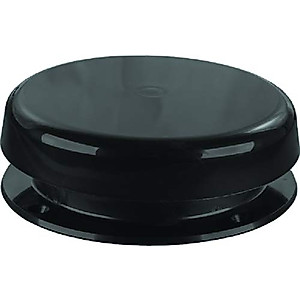 Jr Products Mushroom Style,roof Vent Black 02-29115