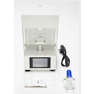 CNYST Surface Tension Measurement Instrument Surface Tension Tester with Platinum Plate Method Test Range 0-1000mN/m Automatic Measurement Machine Built-in Memory Automatic Lifting