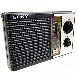 Sony ICF-F10 Two 2 Band FM/AM Portable Battery Transistor Radio