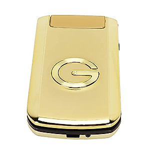 Dilwe,GSM Unlocked Flip Phone for Seniors,2.4 Inch Screen,Big Button Loud Flip Mobile Phone with Camera,FM Radio,Flashlight,4800mAh Battery,Dual Card Dual Standby,Gold