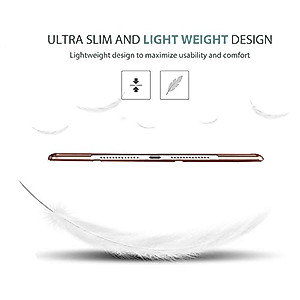 ProCase Slim Stand Hard Back Shell for iPad 10.2 Bundle with 6 Pack Webcam Cover Slide for Laptop Phone