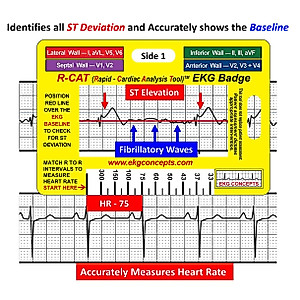 R-CAT EKG Badge