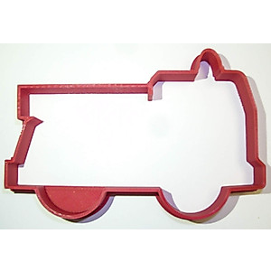 FIRE TRUCK FIRETRUCK ENGINE VEHICLE FIREMAN SAM COOKIE CUTTER MADE IN USA PR909