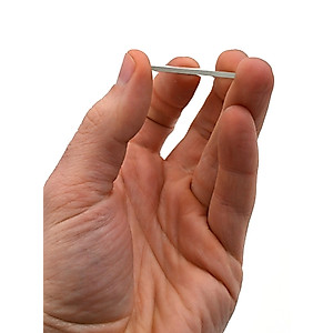 Double Convex Lens, 200mm Focal Length, 1.5" (38mm) Diameter - Spherical, Optically Worked Glass Lens - Ground Edges, Polished - Great for Physics Classrooms - Eisco Labs