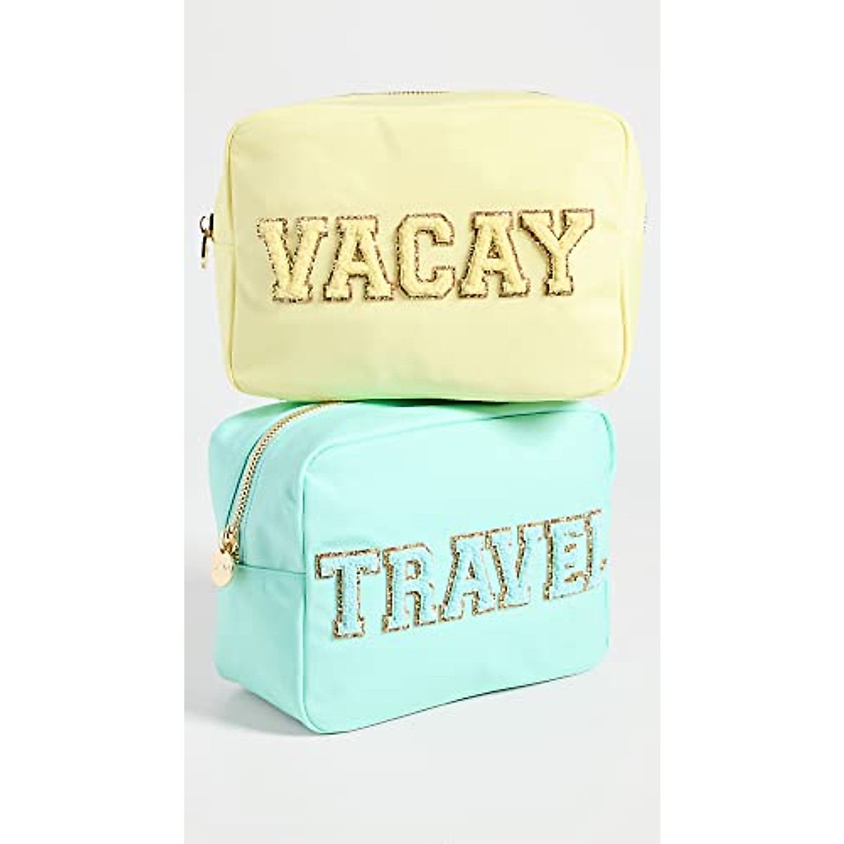 Stoney Clover Lane Women's Vacay Banana Large Pouch, Banana/Vacay, Yellow, Graphic, One Size