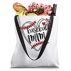 Cute Baseball Ball Mom Christmas Baseball Mimi MOTHER'S DAY Tote Bag