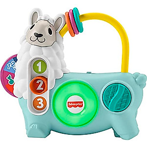 Fisher-Price Linkimals Learning Toy 123 Activity Llama With Interactive Music & Lights For Baby & Toddler Ages 9+ Months