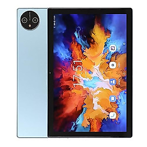 Haofy 2 in 1 Tablet, GPS Navigation 24MP Rear Camera 10.1 Inch Tablet PC Smart 12GB RAM 256GB ROM 5GWiFi for Learning for Android 11.0 for Entertainment (US Plug)