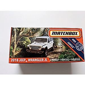 Matchbox 2018 Jeep Wrangler JL [Rubicon] 64/100, Pearl White
