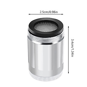 Temperature Sensitive 3 Color Gradient LED Water Faucet Colors Changing LED Water Stream Faucet Tap Cold and Hot Water Mixer Sink Tap for Kitchen and Bathroom