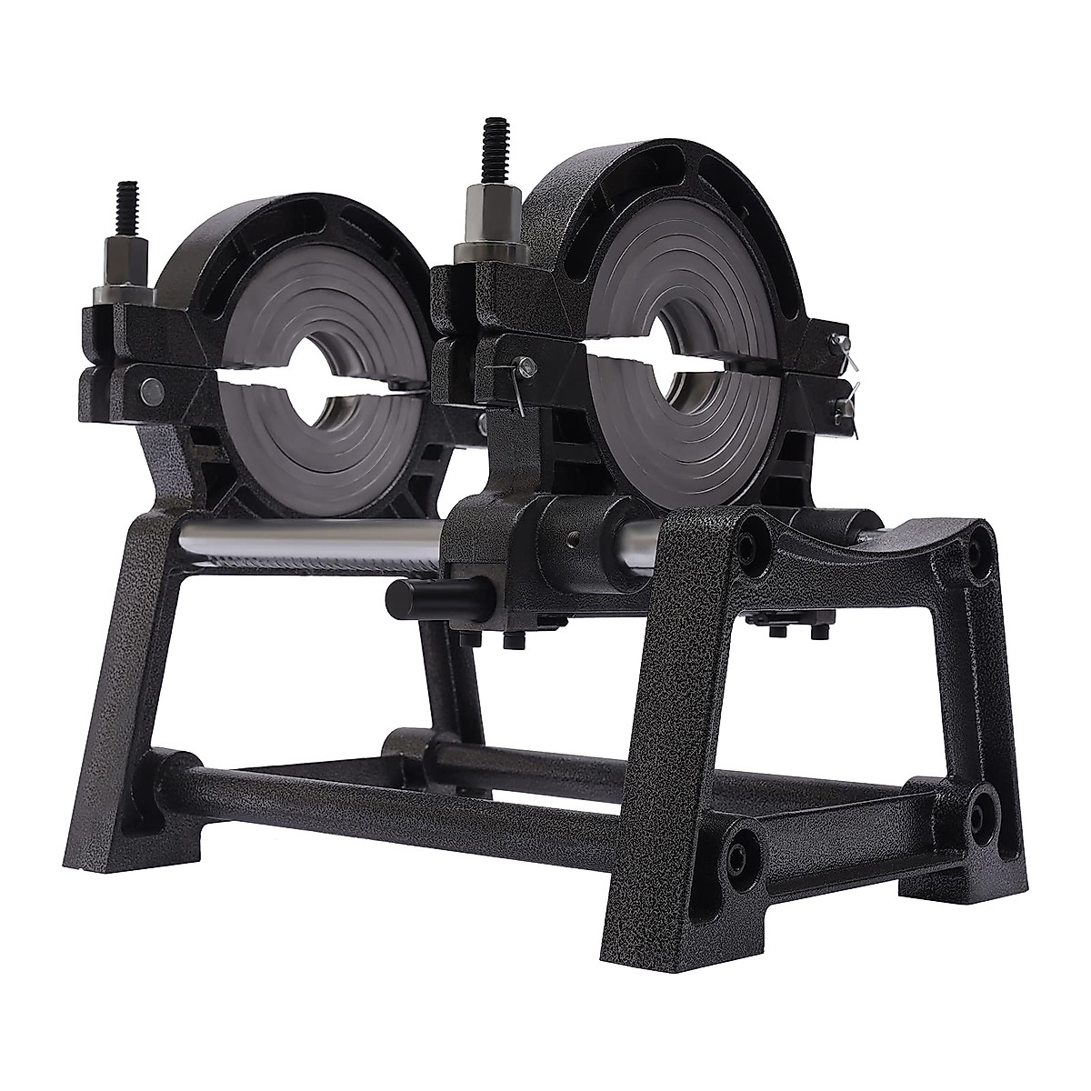 Pipe Butt Fusion Welder 2 Clamps 2.48-7.87'' Hand-Push Pipe Welder Pipe Welder Tube Butt Fusion Machine Hot Melt Solder for PE PP PB PVDF HDPE PVC (63-200)