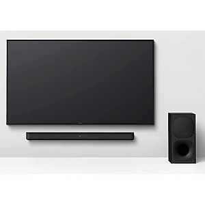 Sony HT-S400 2.1ch Soundbar with Powerful Wireless subwoofer, S-Force PRO Front Surround Sound, and Dolby Digital (Renewed)