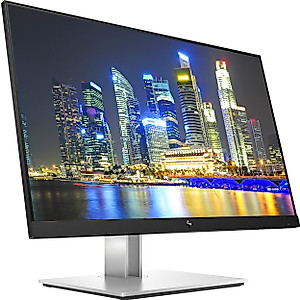 HP EliteDisplay E24 G4 24 Inch IPS FHD Multi-Device Monitor Bundle with Blue Light Filter, HDMI, DisplayPort, HDMI to USB-C Adapter, Compatible with MacBook, MacBook Pro, MacBook Air, iPad and iPhone