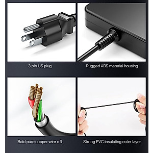 240W Charger for Dell AlienwareM17X M18X X51 13 15 17 R2 R3 R4 R5 Precision 7710 7720 7730 M6400 M6500 M6600 M6700 M6800 Area-51m PA-9E Laptops Power Supply Cord