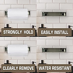 Paper Towel Holder, Under Kitchen Cabinet Paper Towel Holder