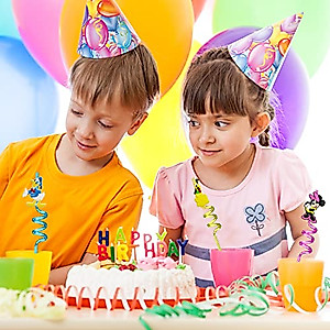 25pcs Mouse Straws Mouse Party Supplies Favors With 2pcs Cleaning Brush Plastic Reusable Straws Birthday Party Supplies Gifts For Boys Girls Kids