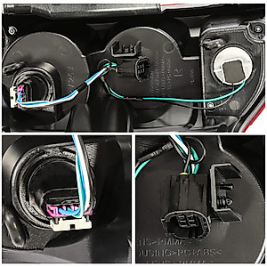 HECASA Right Tail Light Compatible with 2011-2020 Dodge Grand Caravan & Ram C/V Replacement for 5182534AE CH2801199 Rear Brake Lamp Taillight Tail Lamp Passenger Side